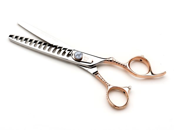 Dirty Dog Rose Grooming Serrated Chunking Shear – Will Sharpen, Inc.