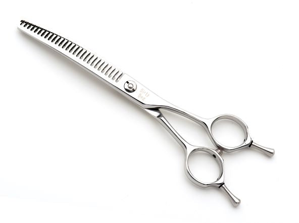 Dirty Dog XC 28 Tooth Curved Texturizing Grooming Shear – Will Sharpen ...