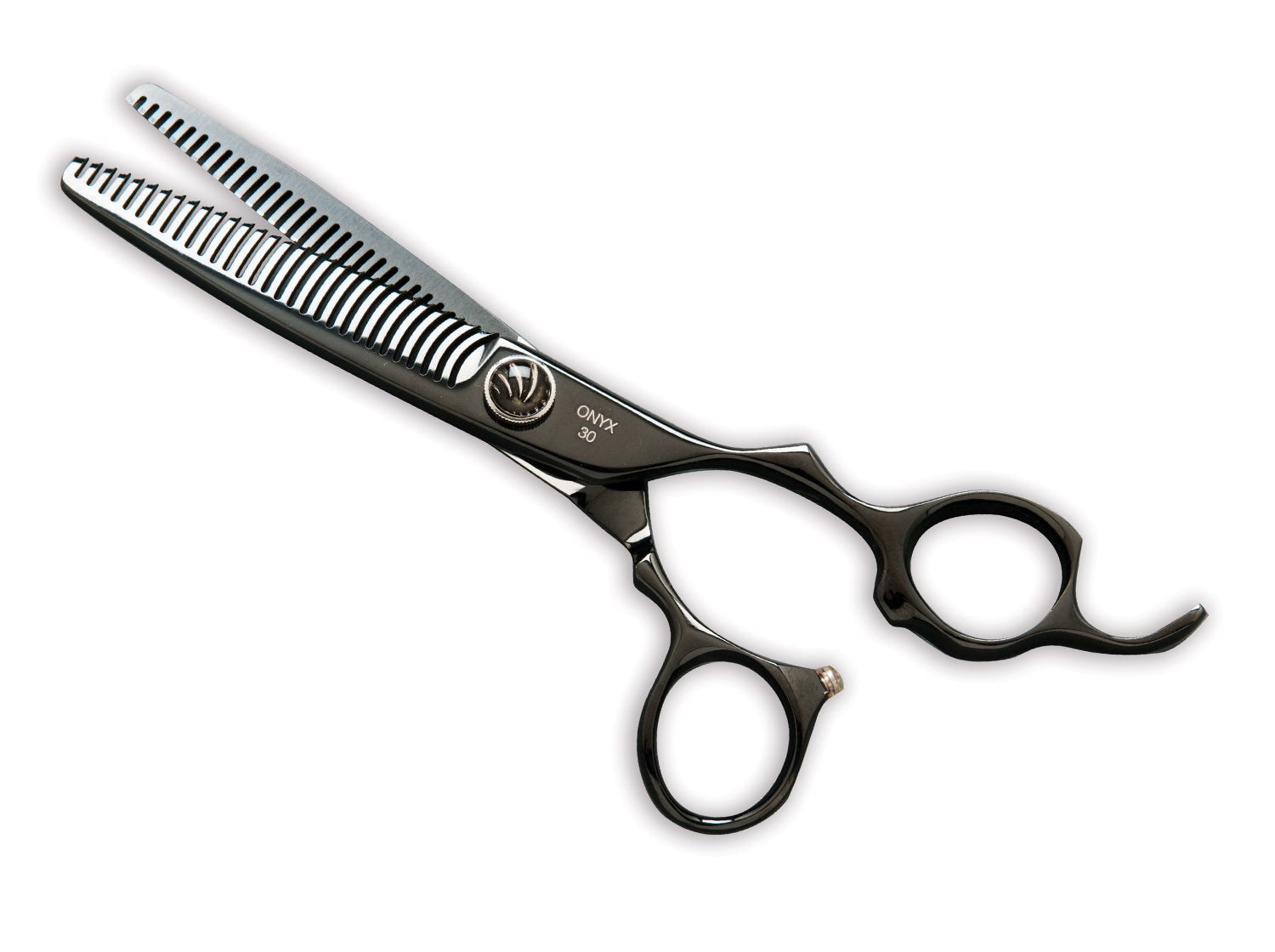 Mirage Onyx Black Double Teeth Thinning Shear – Will Sharpen, Inc.